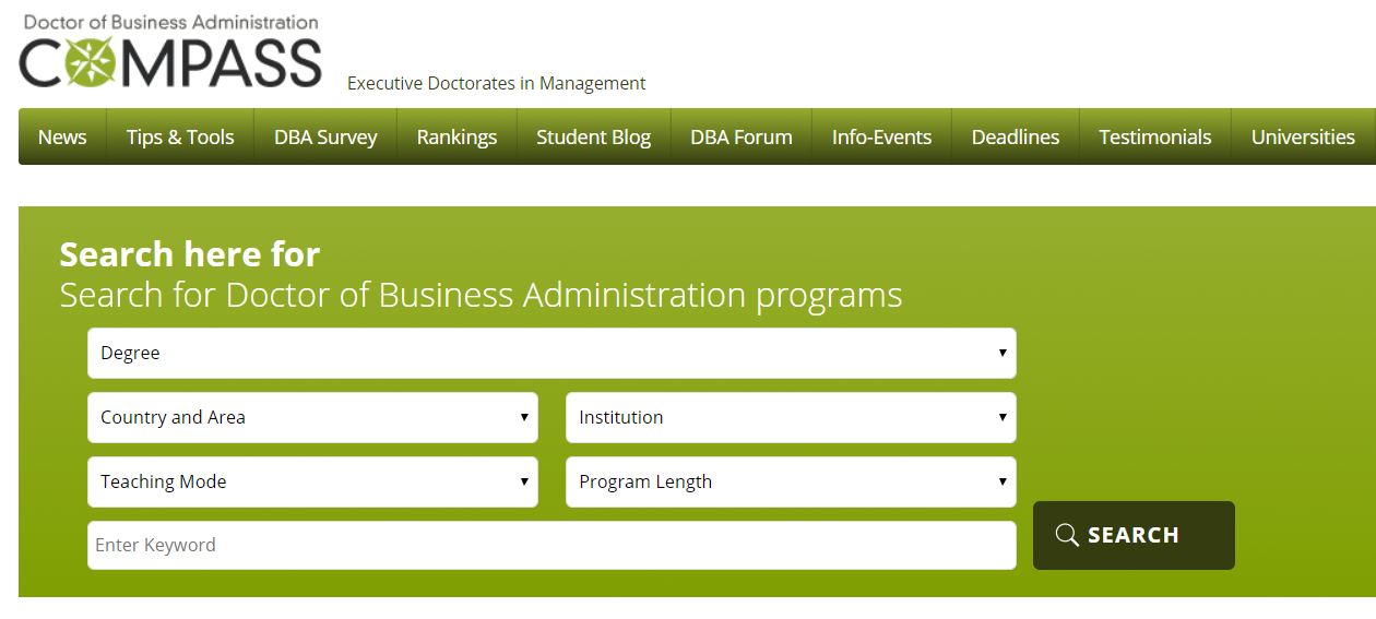 Doctor of Business Administration (DBA) Compass Logos & Brand Assets ...