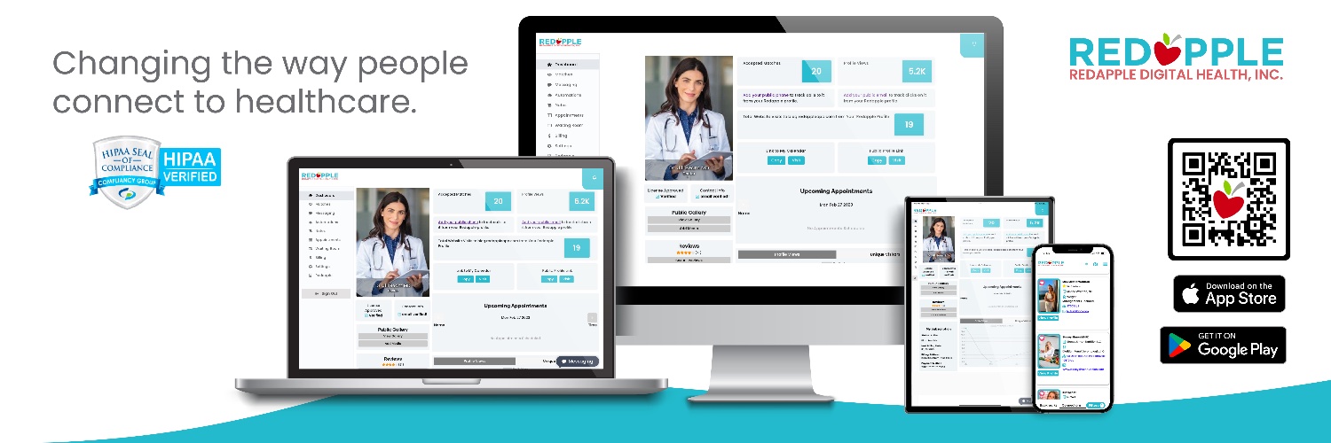 Brandfetch | Redapple Digital Health Logos & Brand Assets